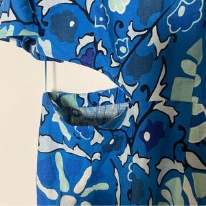 RHODE | Pants & Jumpsuits | Rhode X Target Blue Zinnia Floral Print ...